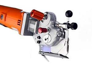 Speedcut hand-held electric cutter capable of cutting all turfs ...